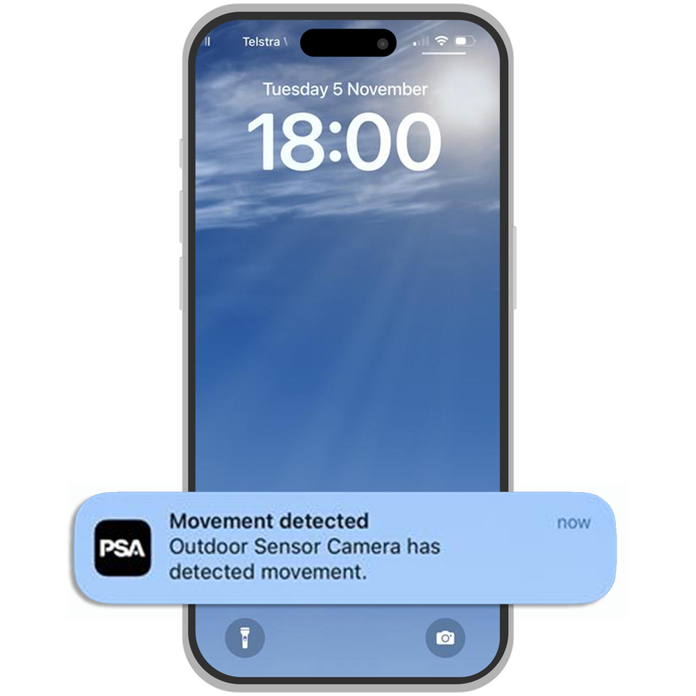 8MP Deterrent Camera | Flashing Lights & Verbal Alerts – Home Safety Store