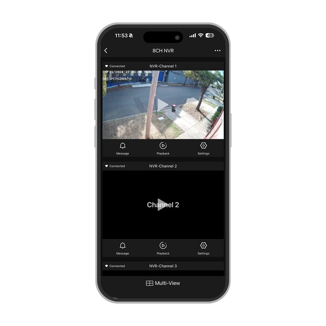 PSA 5MP CCTV Kit | 4 Cameras + 8CH NVR & Smart Alerts – Home Safety Store